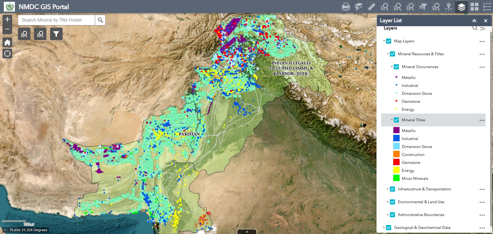 Pakistan Minerals Information & Services Portal